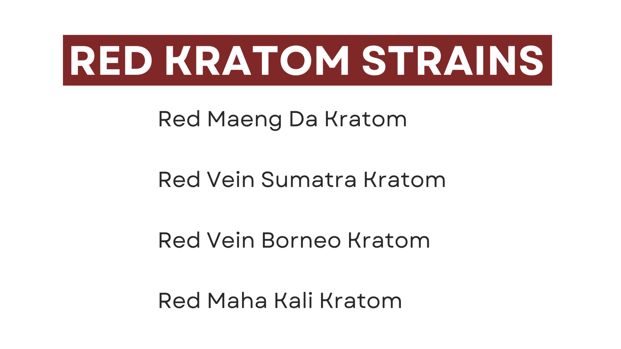 The Ultimate Guide to Red, Green, and White Kratom Strains – Health Habits
